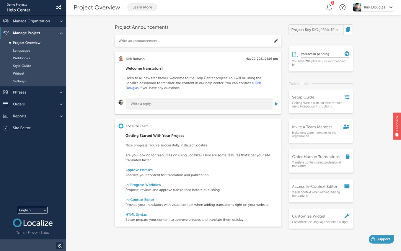 Freshworks Localize Integration | Freshworks Marketplace